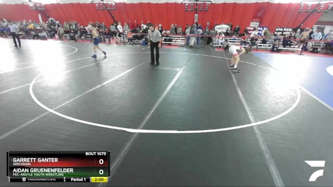 113 lbs Quarterfinal - Aidan Gruenenfelder, Pec-Argyle Youth Wrestling ...