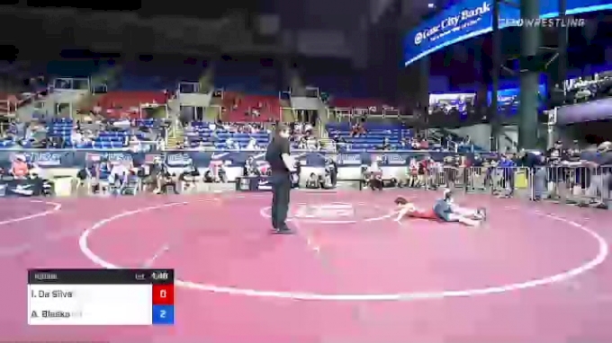 106 lbs Round Of 16 - Isabella Da Silva, Texas vs Aspen Blasko, Minnesota