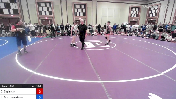 113 kg Round Of 32 - Chase Sigle, Downingtown Thunder Wrestling Club vs ...