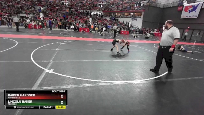 60 lbs Cons. Round 3 - Raider Gardner, Marshfield vs Lincoln Baker, Freedom