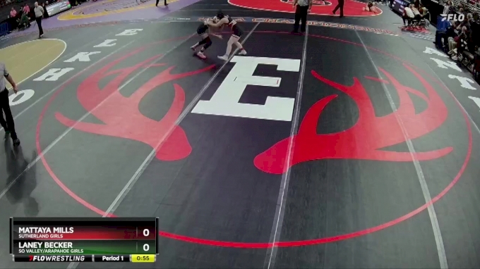 Cons. Round 1 - Mattaya Mills, Sutherland Girls vs Laney Becker, So ...