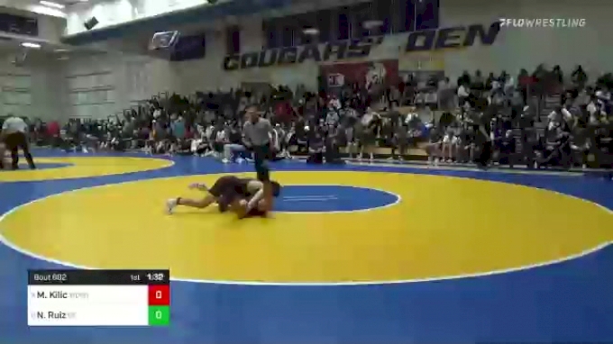 155 lbs Semifinal - Michael Kilic, Woodward Academy (GA) vs Nicco Ruiz ...