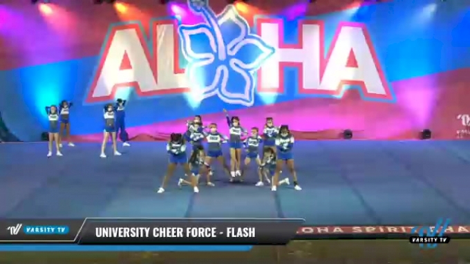 University Cheer Force - Flash [2021 L2 Youth - Small Day 2] 2021 Aloha ...
