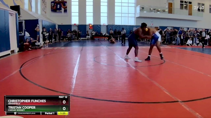 285 lbs Champ. Round 1 - Tristan Cooper, Caesar Rodney vs Christopher ...