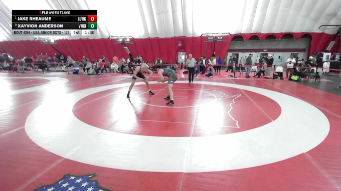 USA Junior Boys - 175 lbs 1st Place Match - Jake Rheaume, Level Up ...