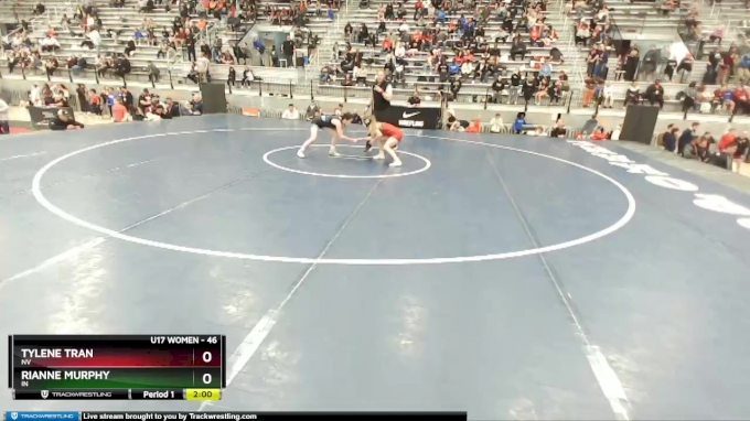 46 lbs Champ. Round 2 - Tylene Tran, NV vs Rianne Murphy, IN