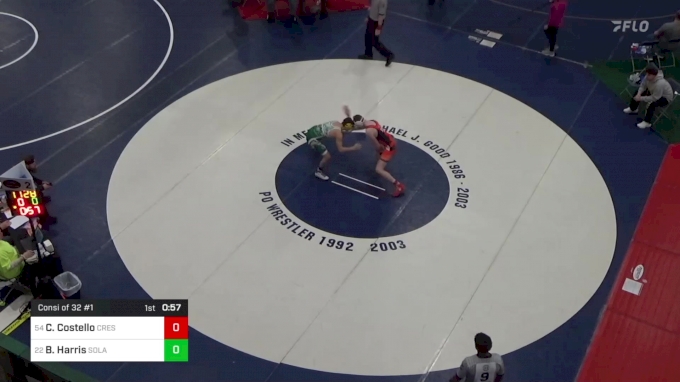 147 lbs Consi Of 32 #1 - Connor Costello, Crestwood vs Brock Harris ...