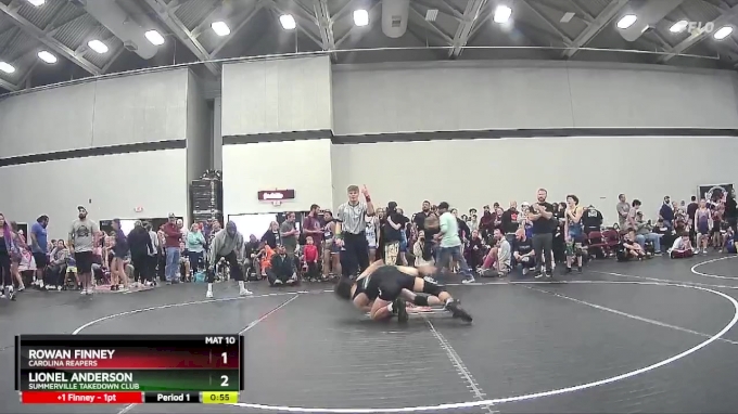 122 lbs Round 1 - Rowan Finney, Carolina Reapers vs Lionel Anderson ...