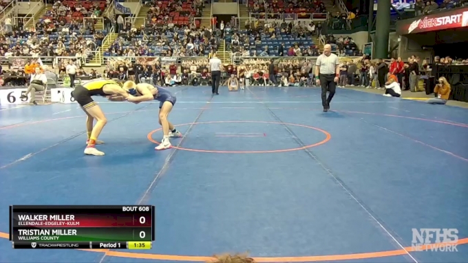 107 lbs Quarterfinal - Walker Miller, Ellendale-Edgeley-Kulm vs ...