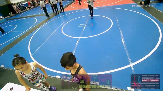64 lbs Rr Rnd 1 - Michael Smothers, Hinton Takedown Club vs Kendrick ...