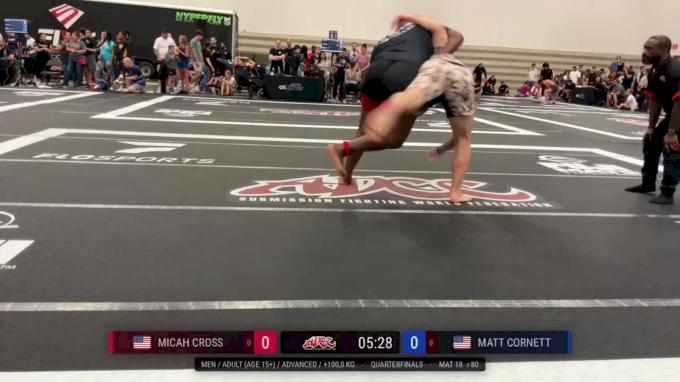 Micah Cross vs Matt Cornett 2024 ADCC Dallas Open at the USA Fit Games