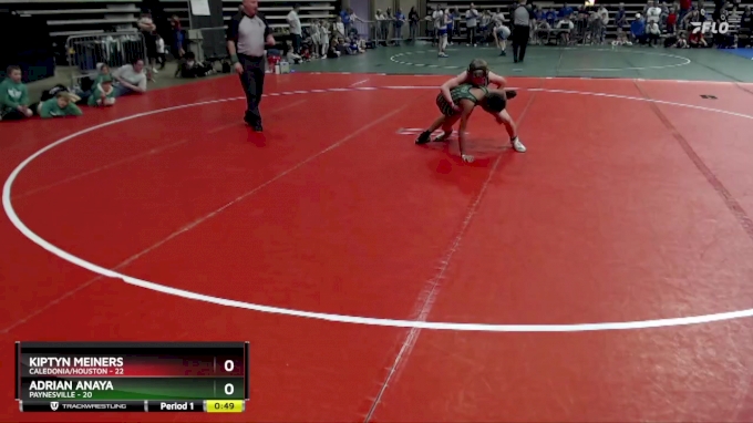 93 lbs Placement (4 Team) - Adrian Anaya, Paynesville vs Kiptyn Meiners ...