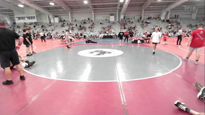120 lbs Rr Rnd 3 - Kayden Daring, The Fort Hammers Gray vs Nico ...