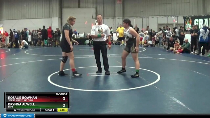 175 lbs Round 2 - Brynna Alwell, SEMF vs Rosalie Bowman, Tigers ...