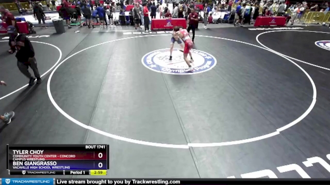 145 lbs Champ. Round 1 - Tyler Choy, Community Youth Center - Concord ...