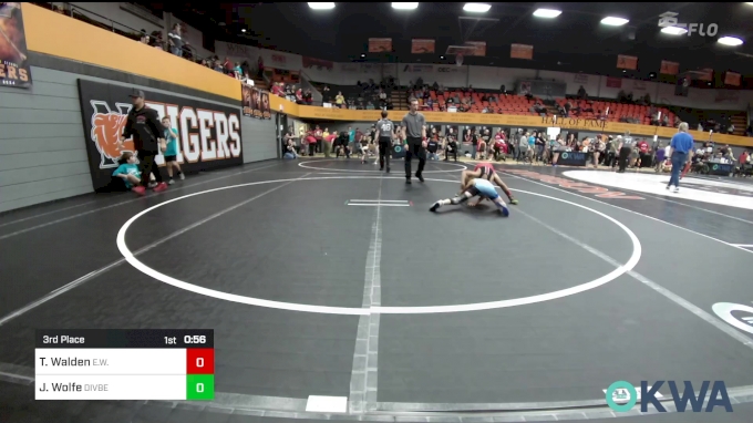 61 lbs 3rd Place - Taylen Walden, Elgin Wrestling vs Jaysten Wolfe ...