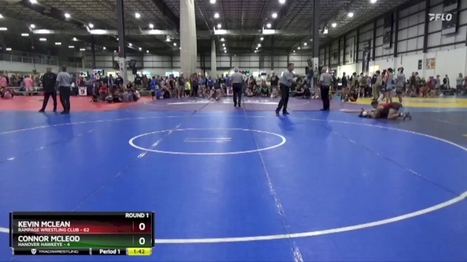 106 lbs Round 1 (4 Team) - Kevin McLean, RAMPAGE WRESTLING CLUB vs ...