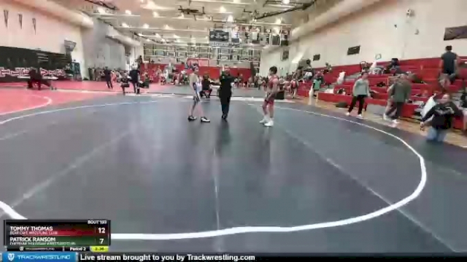 102 lbs Round 3 - Deven Lopez, La Gente Wrestling Club vs David A ...