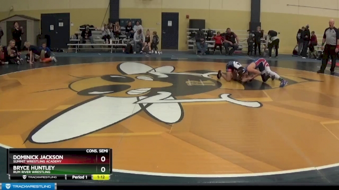 85 lbs Cons. Semi - Dominick Jackson, Summit Wrestling Academy vs Bryce ...