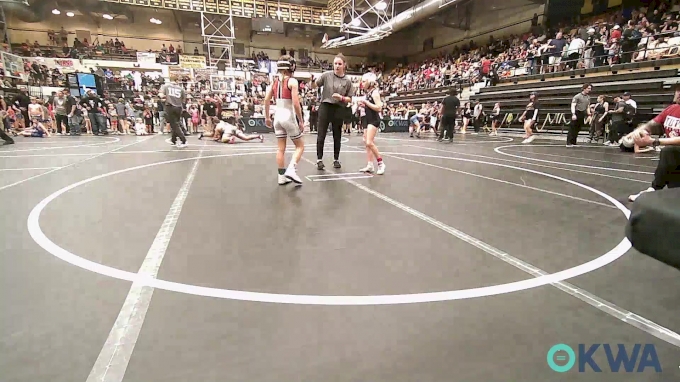 70 lbs Rr Rnd 2 - Savannah Van Dusen, Tecumseh Youth Wrestling vs Aspyn ...