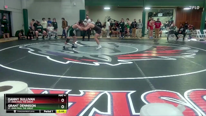 144 lbs Cons. Round 2 - Grant Dennison, St. John Paul The Great vs ...