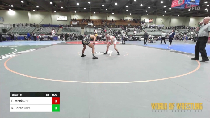 135 lbs Round Of 32 - Ethan Stock, All-Phase Wrestling vs Christopher ...