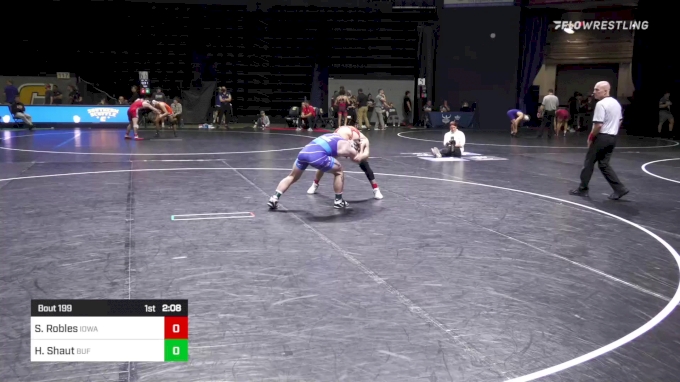 157 lbs Consi Of 32 #2 - Sebastian Robles, Iowa vs Hunter Shaut, Buffalo