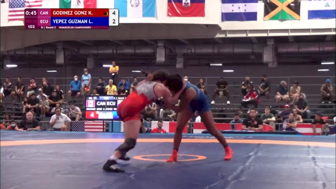 55 kg - Karla Godinez, CAN vs Lucia Yepez, ECU