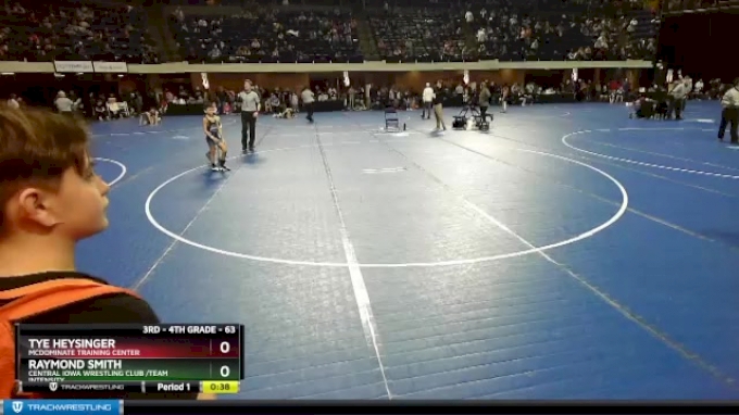 63 lbs 1st Place Match - Tye Heysinger, McDominate Training Center vs ...