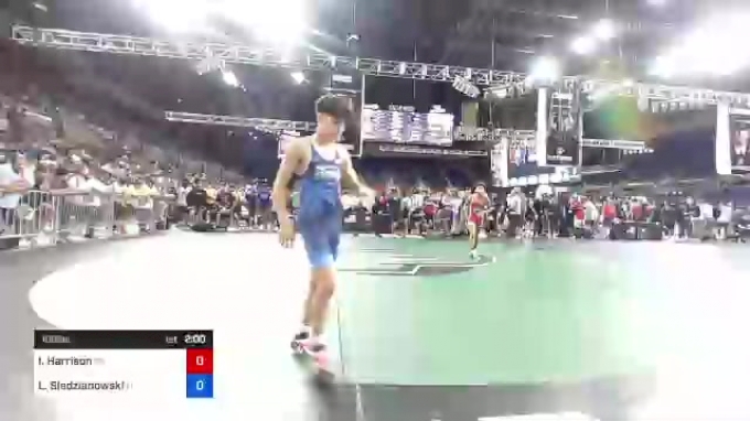 100 lbs Consi Of 8 #2 - Isaiah Harrison, Colorado vs Lincoln ...