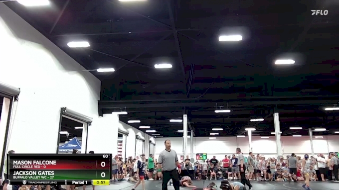 60 lbs Round 2 (6 Team) - Jackson Gates, Buffalo Valley WC vs Mason ...