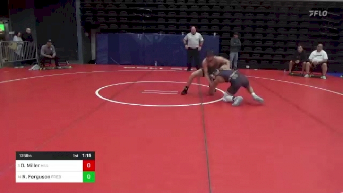 135 lbs Round Of 16 - Owen Miller, Hillsborough, NJ vs Rhys Ferguson ...