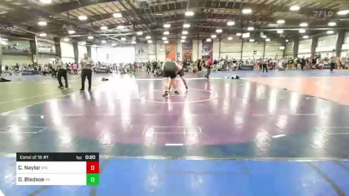 285 lbs Consi Of 16 #1 - Colton Naylor, WV vs Dylan Bledsoe, PA