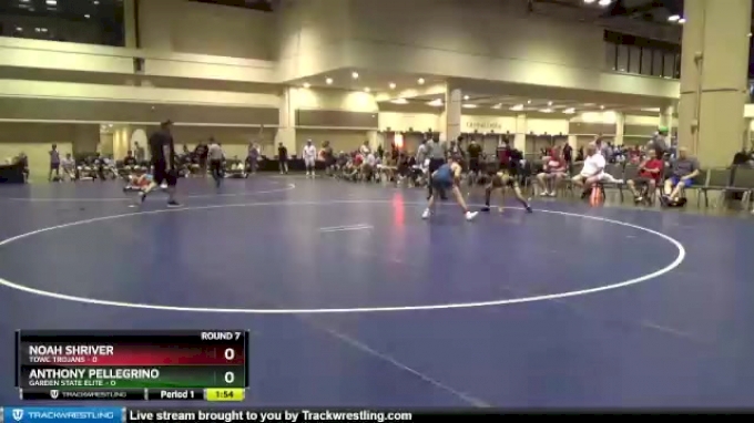 106 lbs Round 7 (8 Team) - Noah Shriver, TOWC Trojans vs Anthony ...