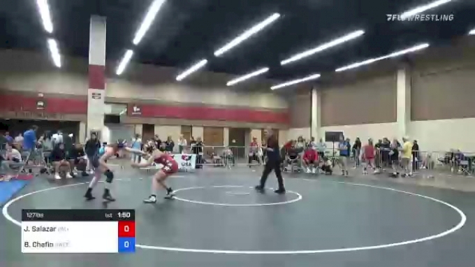 127 lbs Quarterfinal - Juliet Salazar, California Grapplers vs Bailey ...