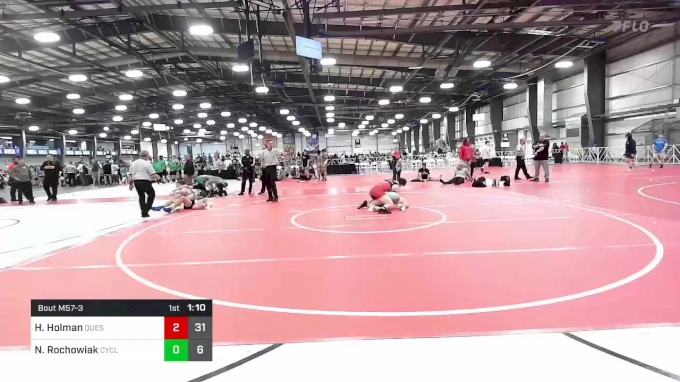 170 lbs Rr Rnd 3 - Hunter Holman, Quest School Of Wrestling Black vs ...
