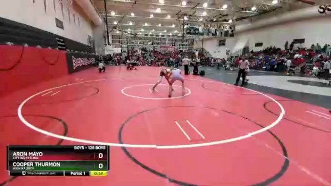 126 Boys Cons. Round 4 - Cooper Thurmon, High Kaliber vs Aron Mayo ...