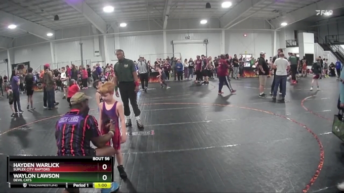 55 lbs Round 4 - Hayden Warlick, Suplex City Raptors vs Waylon Lawson ...
