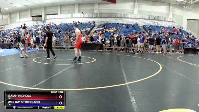 157 lbs Champ. Round 2 - Isaiah Nichols, OH vs William Strickland, OH