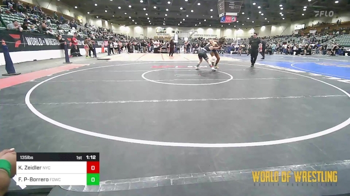 135 lbs 7th Place - Kayla Zeidler, NorthShore "NYC" vs Flor, Naveah ...