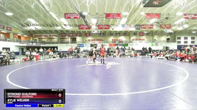 170 lbs 1st Place Match - Dymond Guilford, Unattached - California vs ...