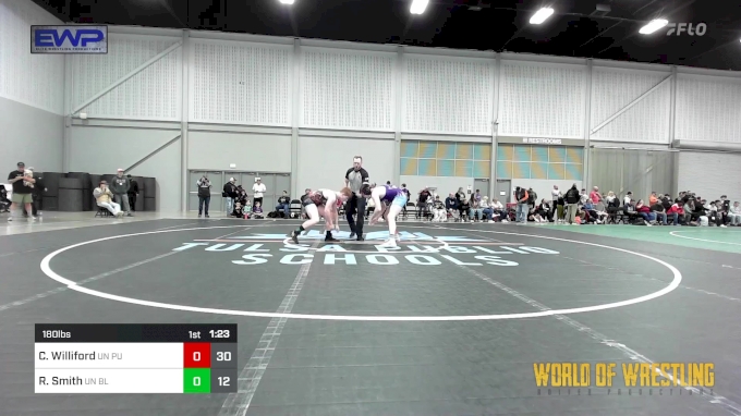 180 lbs Rr Rnd 3 - Clifford Williford, Untouchables 14u Purple vs Ryker ...