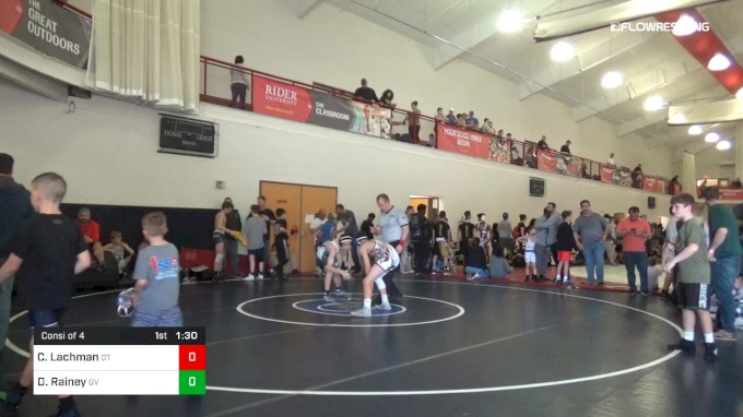 120 lbs Consi Of 4 - Calvin Lachman, QT vs David Rainey, GV