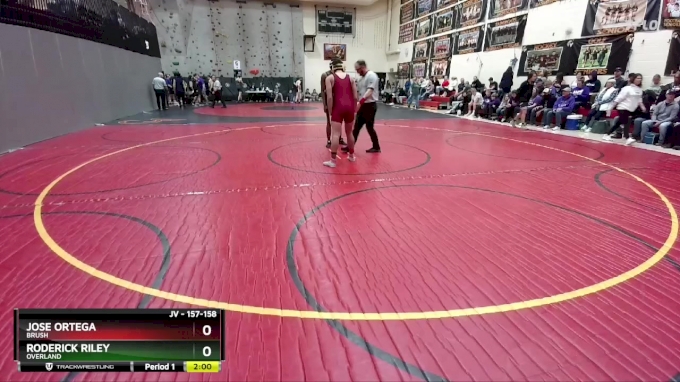 157-158 lbs Round 1 - Jose Ortega, Brush vs Roderick Riley, Overland