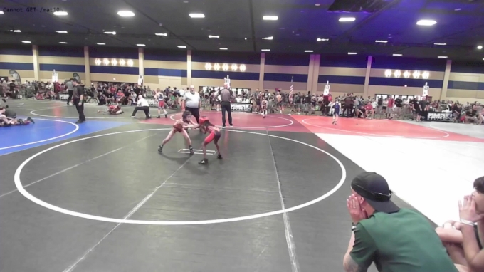 58 lbs Consi Of 8 #2 - Nakai Austin, Cimarron Bad Boys vs Liam Guzman ...