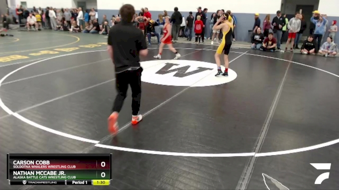 110 lbs Rr1 - Nathan McCabe Jr., Alaska Battle Cats Wrestling Club vs ...