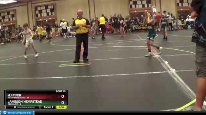 75 lbs Round 5 (6 Team) - AJ Pifer, ACES Wrestling vs Jameson Hempstead ...