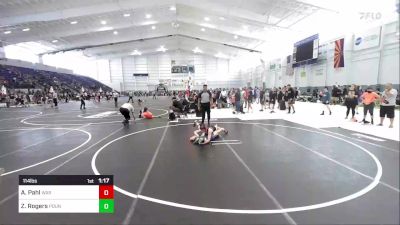 114 lbs Quarterfinal - Austin Pahl, War vs Zander Rogers, Pounders WC