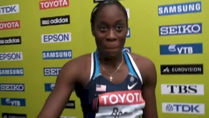 Jessica Beard 400 semis Berlin World Champs