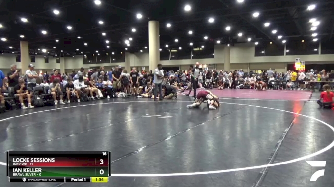120 lbs 2nd Wrestleback (32 Team) - Locke Sessions, Indy WC vs Ian ...
